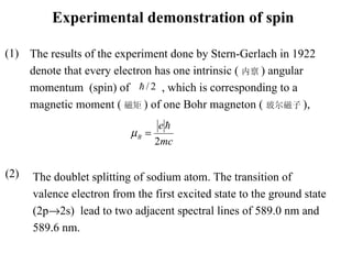 Spin and the Pauli equation | PPT