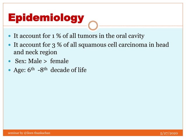 Spindle cell carcinoma | PPTX | Ear, Nose and Throat Conditions ...