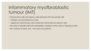 Spindle cell lesions of BREAST.pptx for md | PPTX