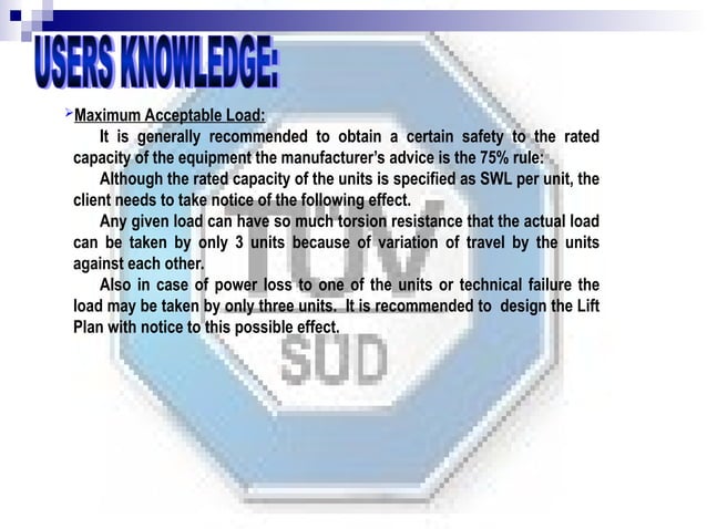 Spindle Jack System Operation Training.ppt