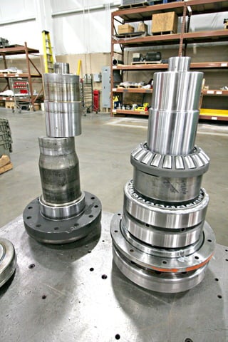 Spindle Shaft Rebuild Before & After | PDF