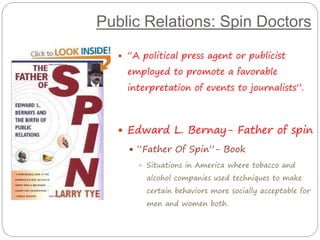 Spin Doctors in PR.ppt