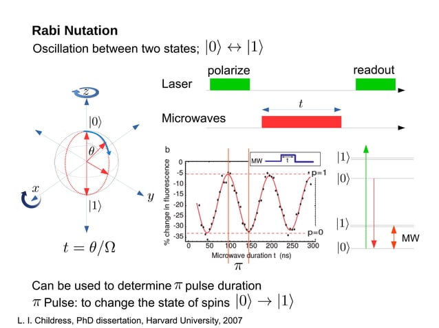 Spin dynamics in diamond NV center | PDF | Physics | Science