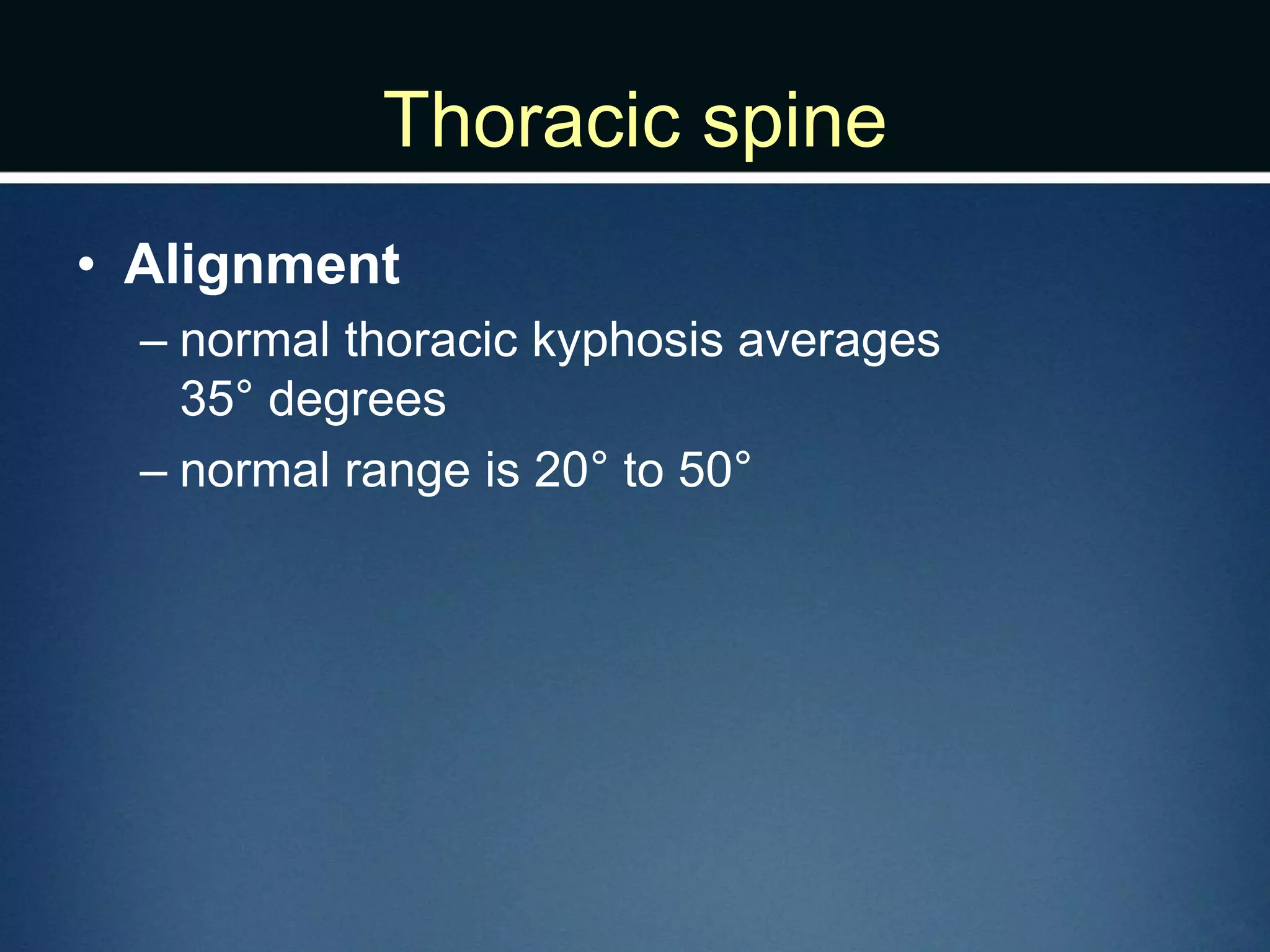 clinical Spine anatomy | PPTX