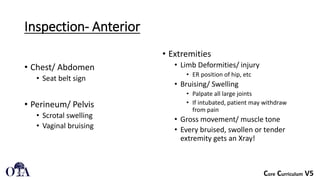 Spine 1 Physical Exam of the spine orthopaedy | PDF