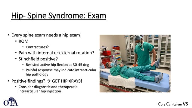 Spine 1 Physical Exam of the spine orthopaedy | PPT