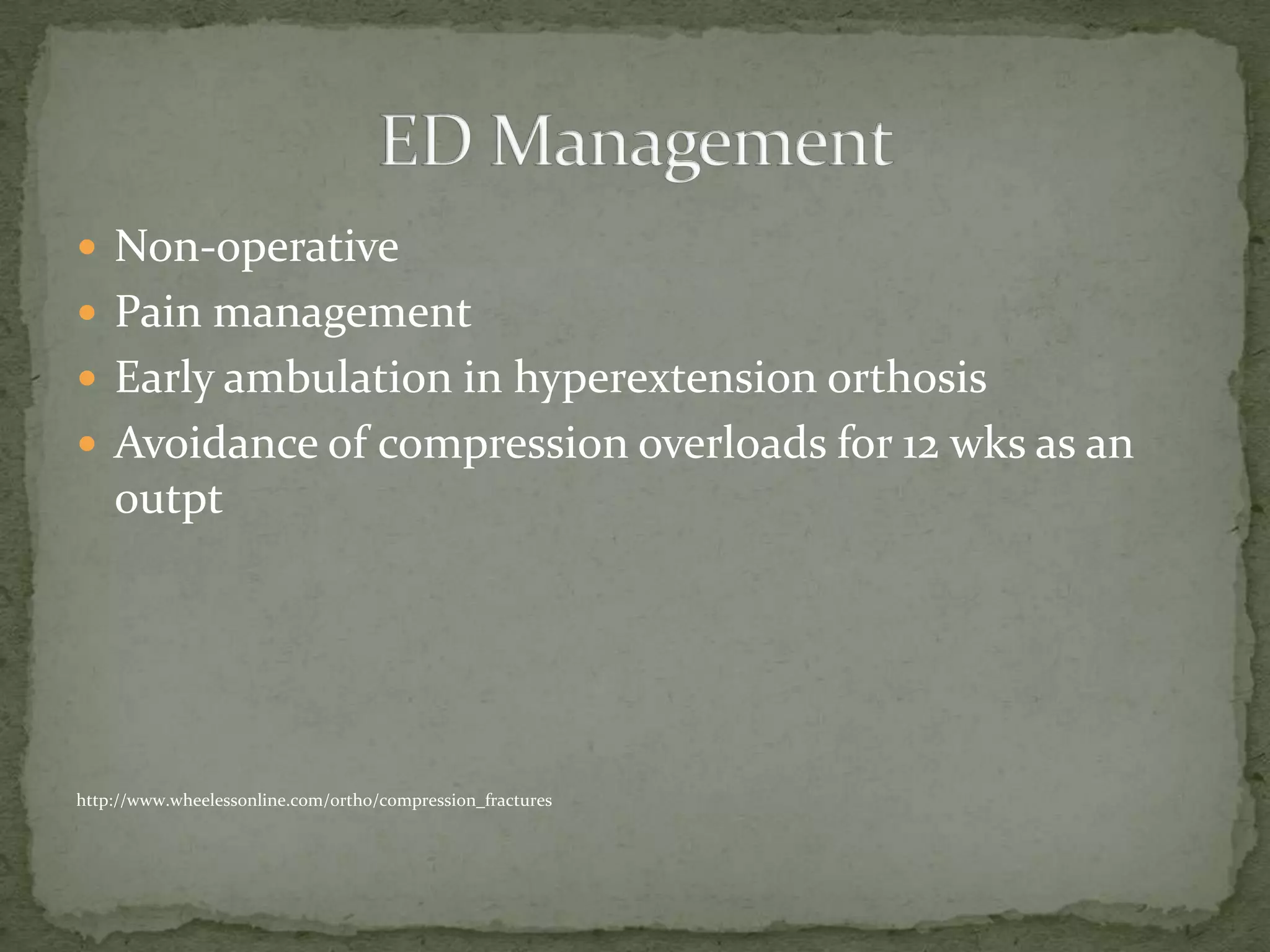 Wedge Compression Fracture | PPTX