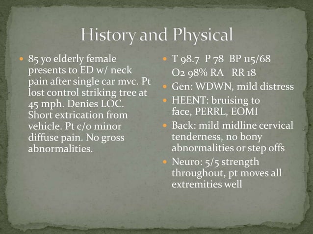 Wedge Compression Fracture | PPTX