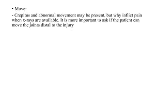 Spine and extermity injury.pptx