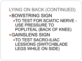 BIOMECHANICS of Spine and hip | PPT