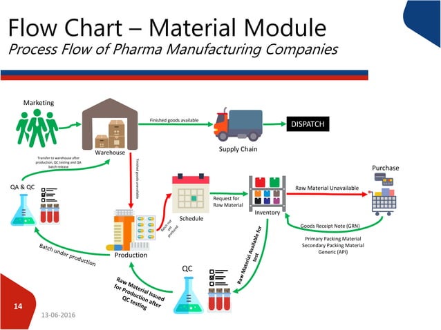 Process Flow of Pharma Companies | PDF | Logistics | Business