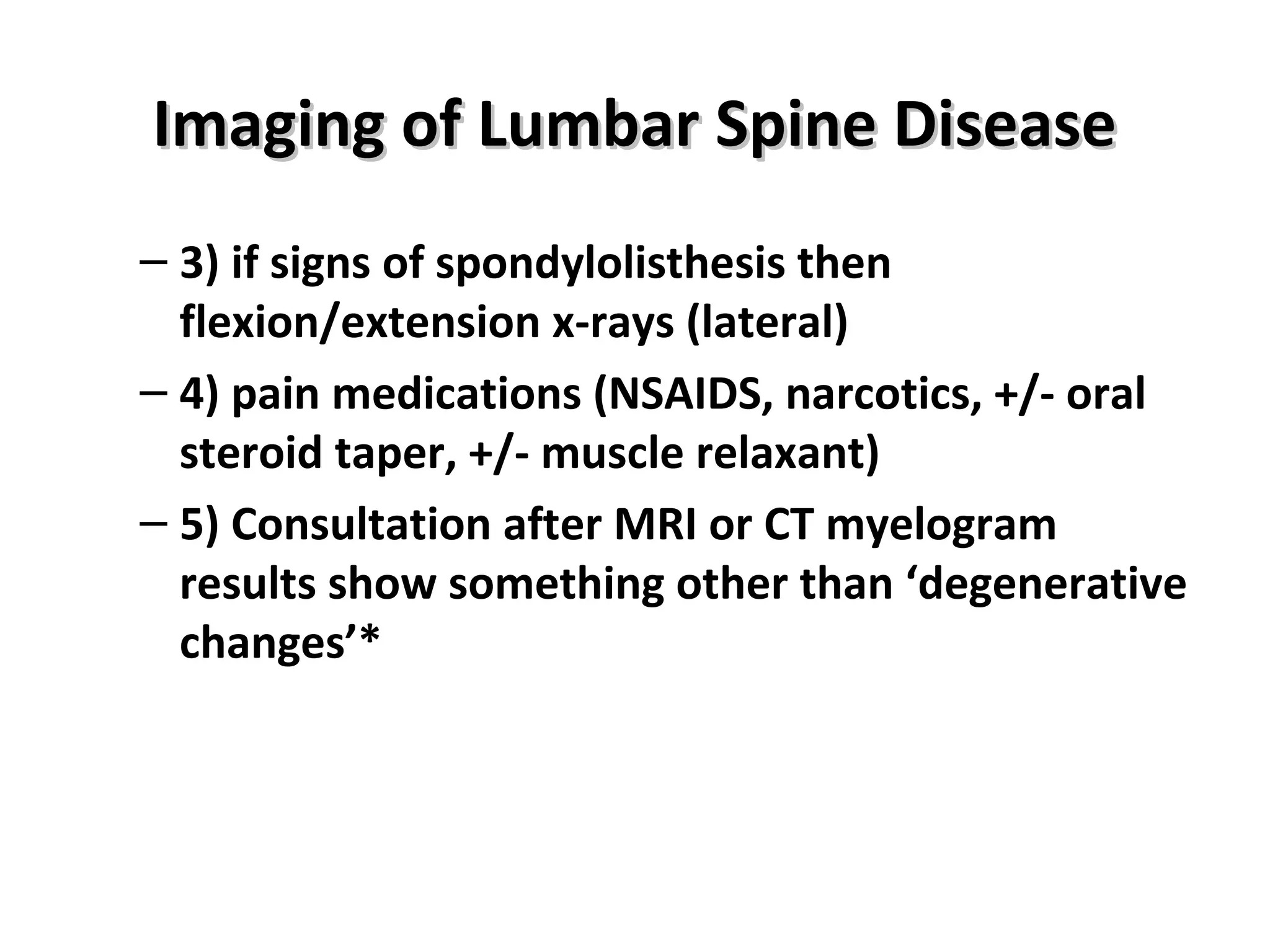 Spine clinical approach (basic spine 2009) | PPT