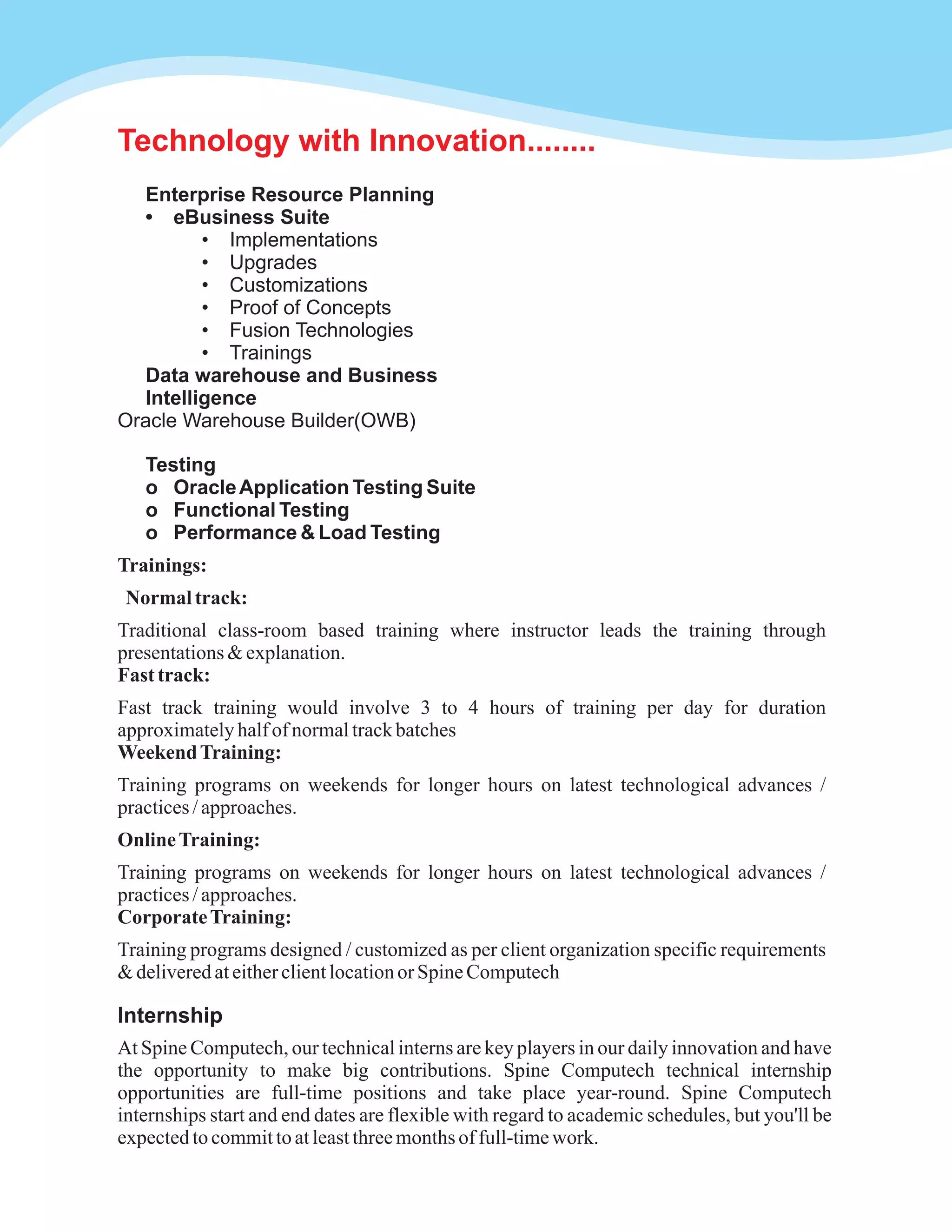 Oracle application training | PDF