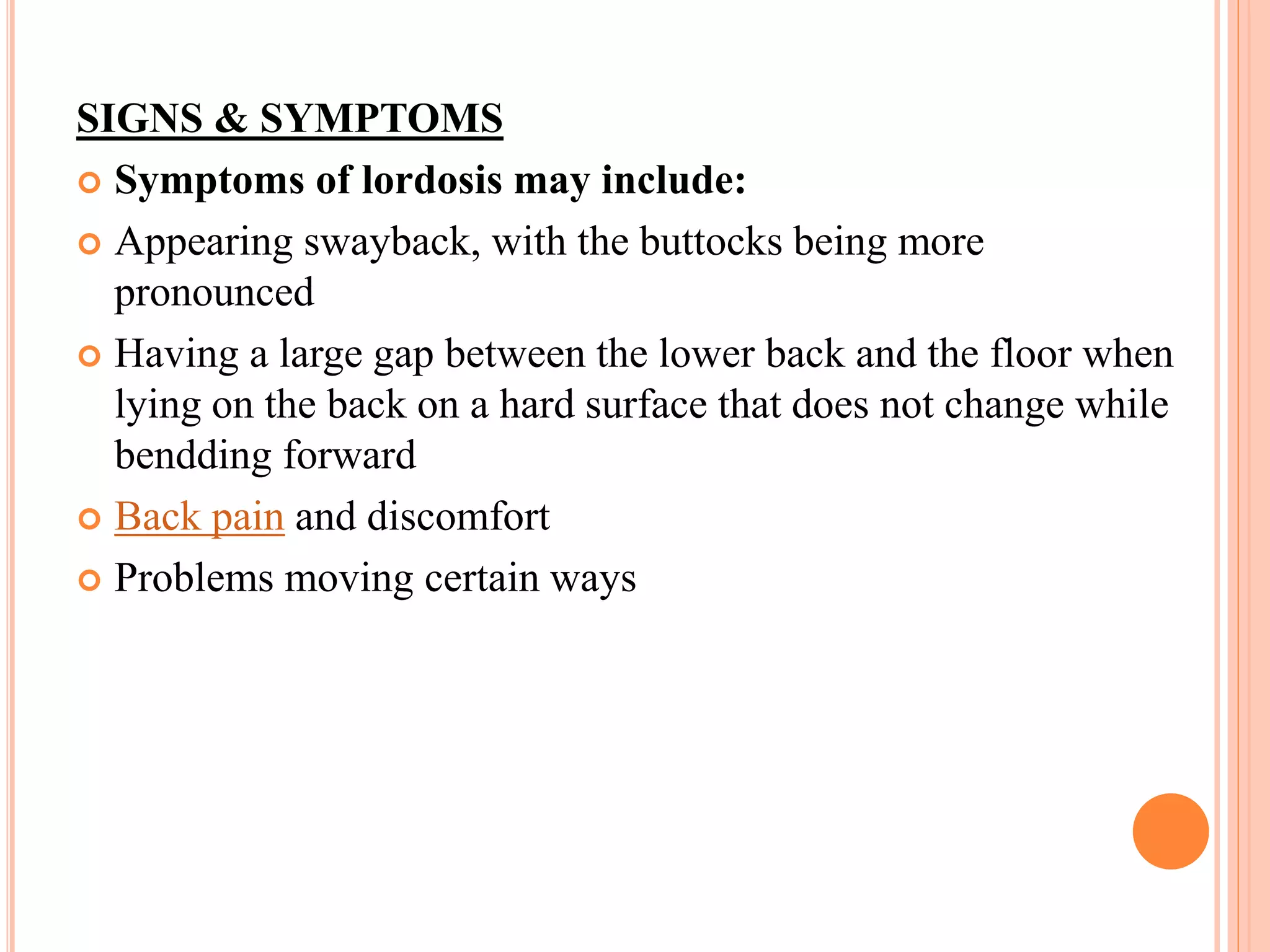 Spine curvature disorders | PPTX