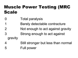 Spine examination | PPT | Death, Injury, or Military Conflict ...