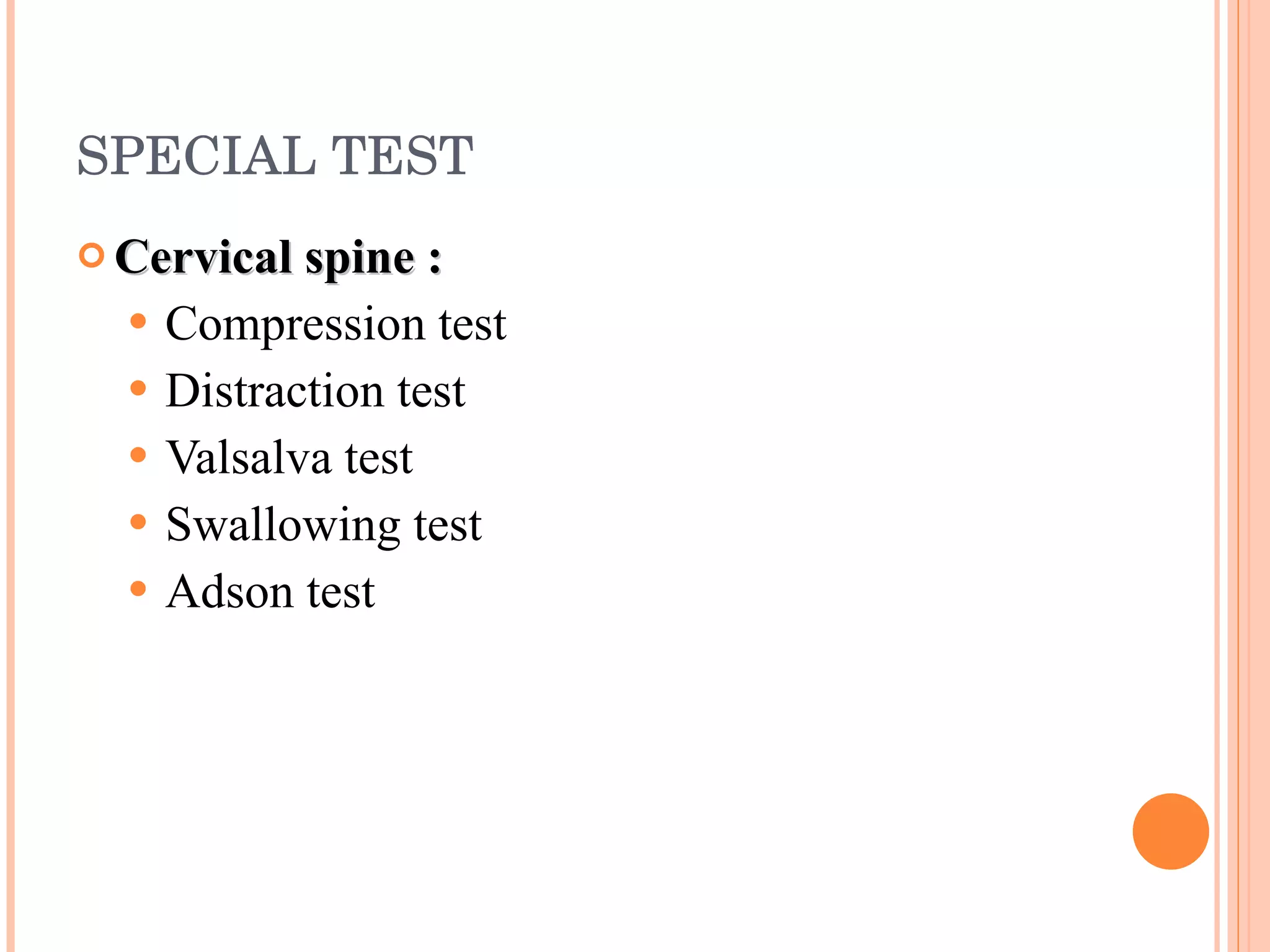 Spine Examination And Scoliosis | PPT