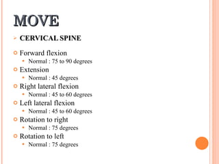 Spine Examination And Scoliosis | PPT