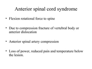 Spinal injury,Anatomy,Causes | PPT