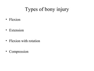 Spinal injury,Anatomy,Causes | PPT