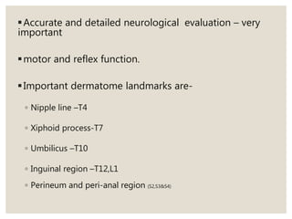 Spine injury | PPT