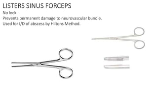 Basic Surgical Orthopedic Instruments | PPTX