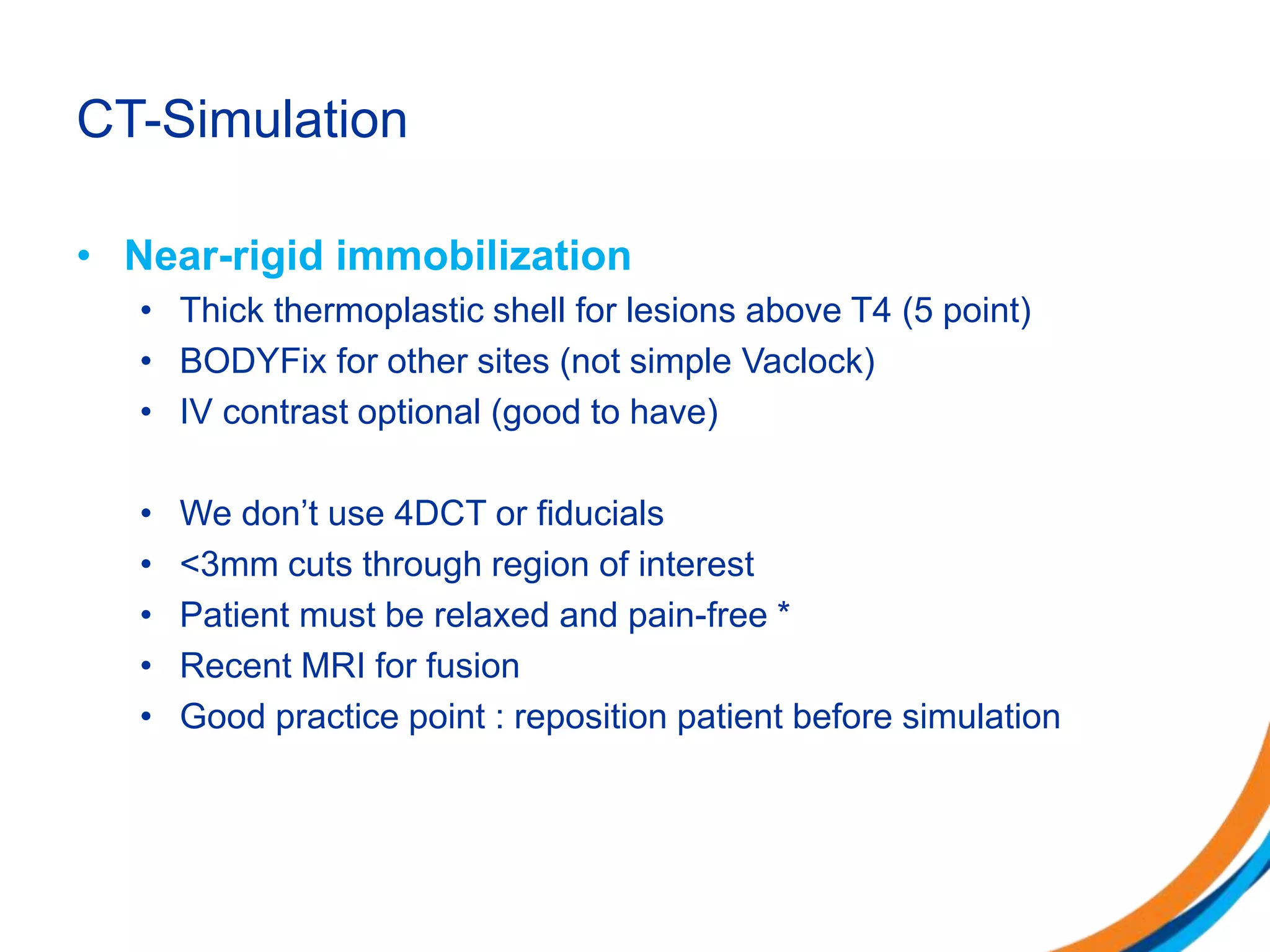 SPINE SBRT for beginners | PPTX