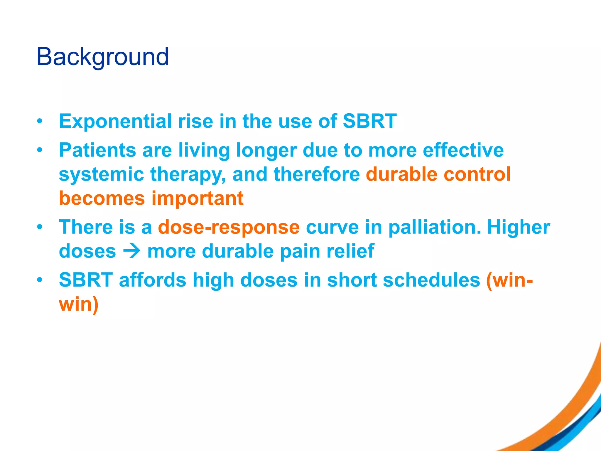 SPINE SBRT for beginners | PPTX