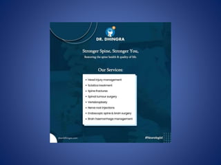 Spine Surgeon in Paras Hospital Panchkula.pptx