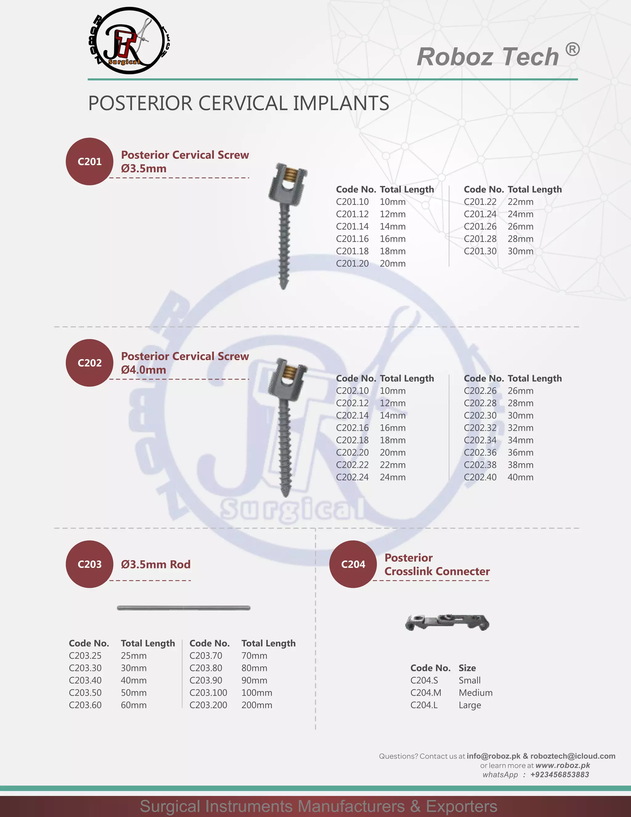 Spine system roboz tech | PDF