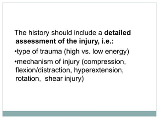 Spine trauma basics | PPTX