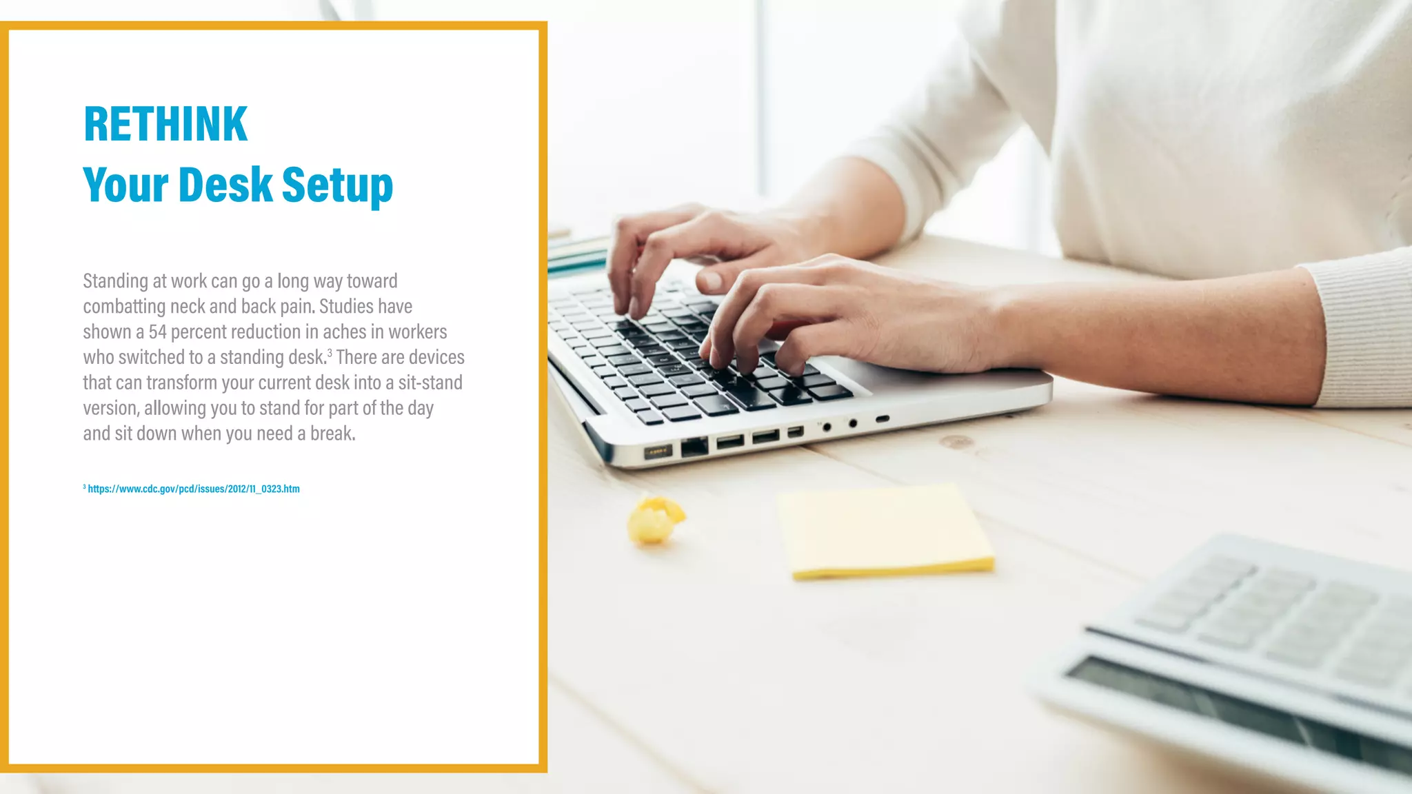 5 Ways to Reduce Neck and Back Pain at Work | PPT