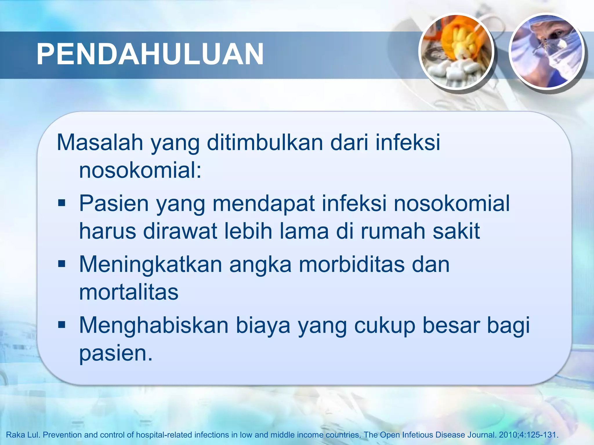 Infeksi Nosokomial | PPTX