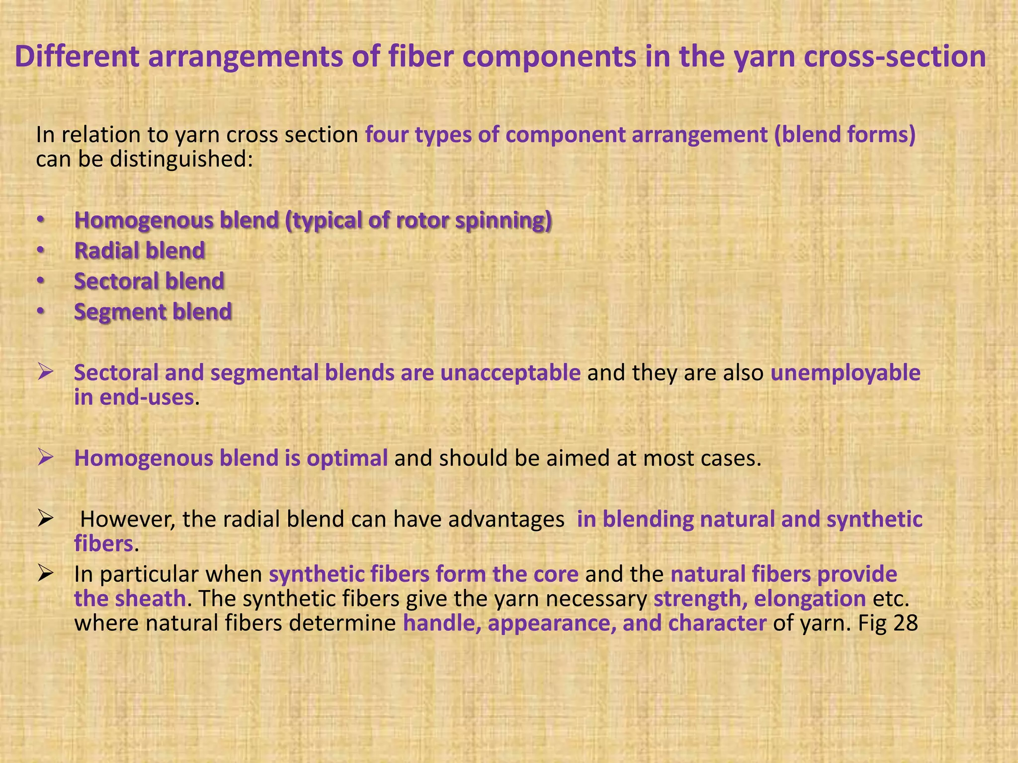 Spin finishes and Blending | PPTX