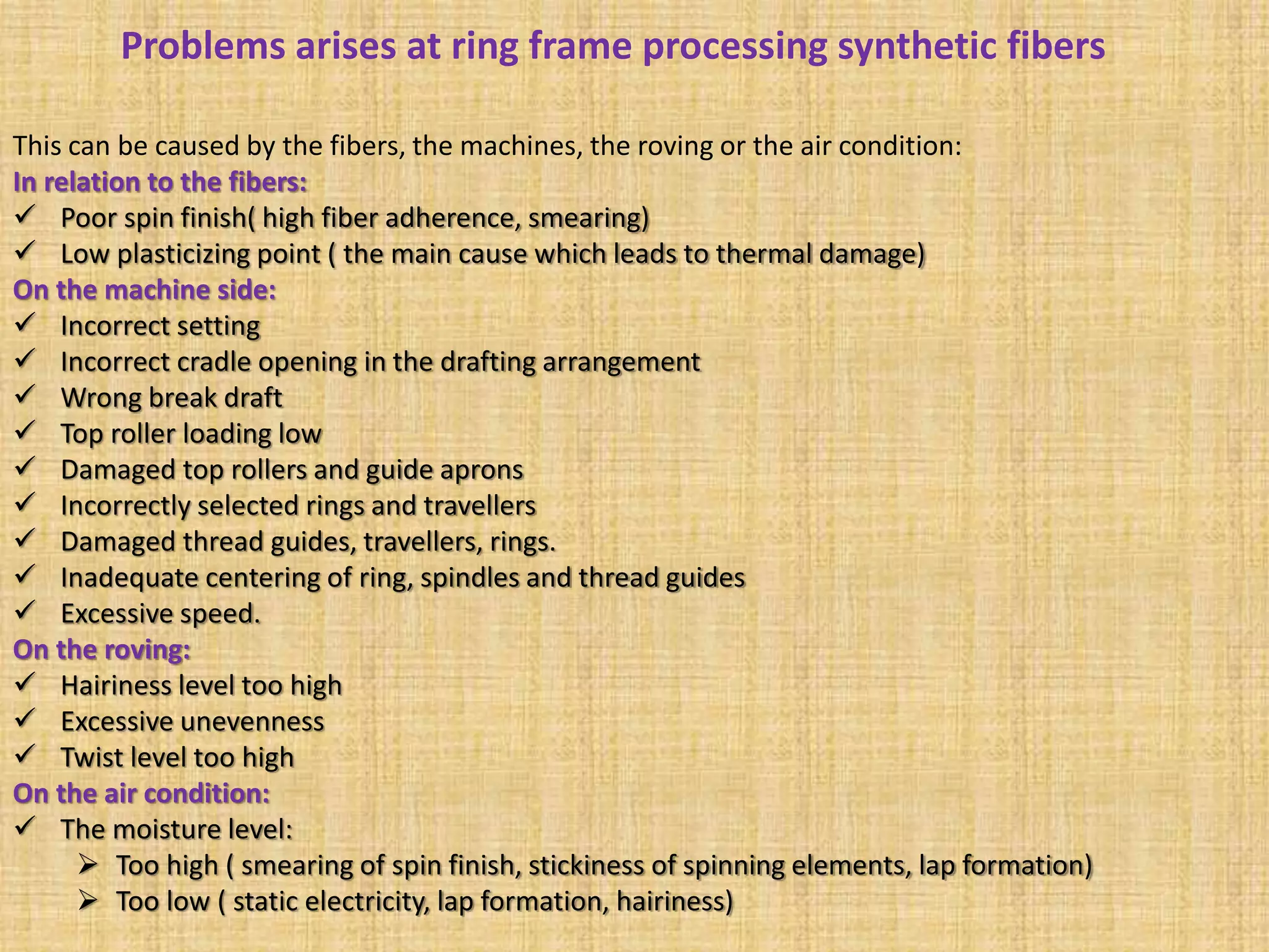 Spin finishes and Blending | PPTX