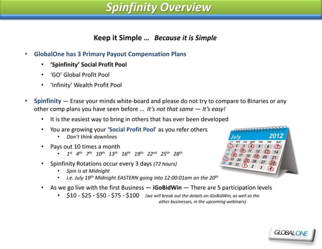Spinfinity overview | PPT