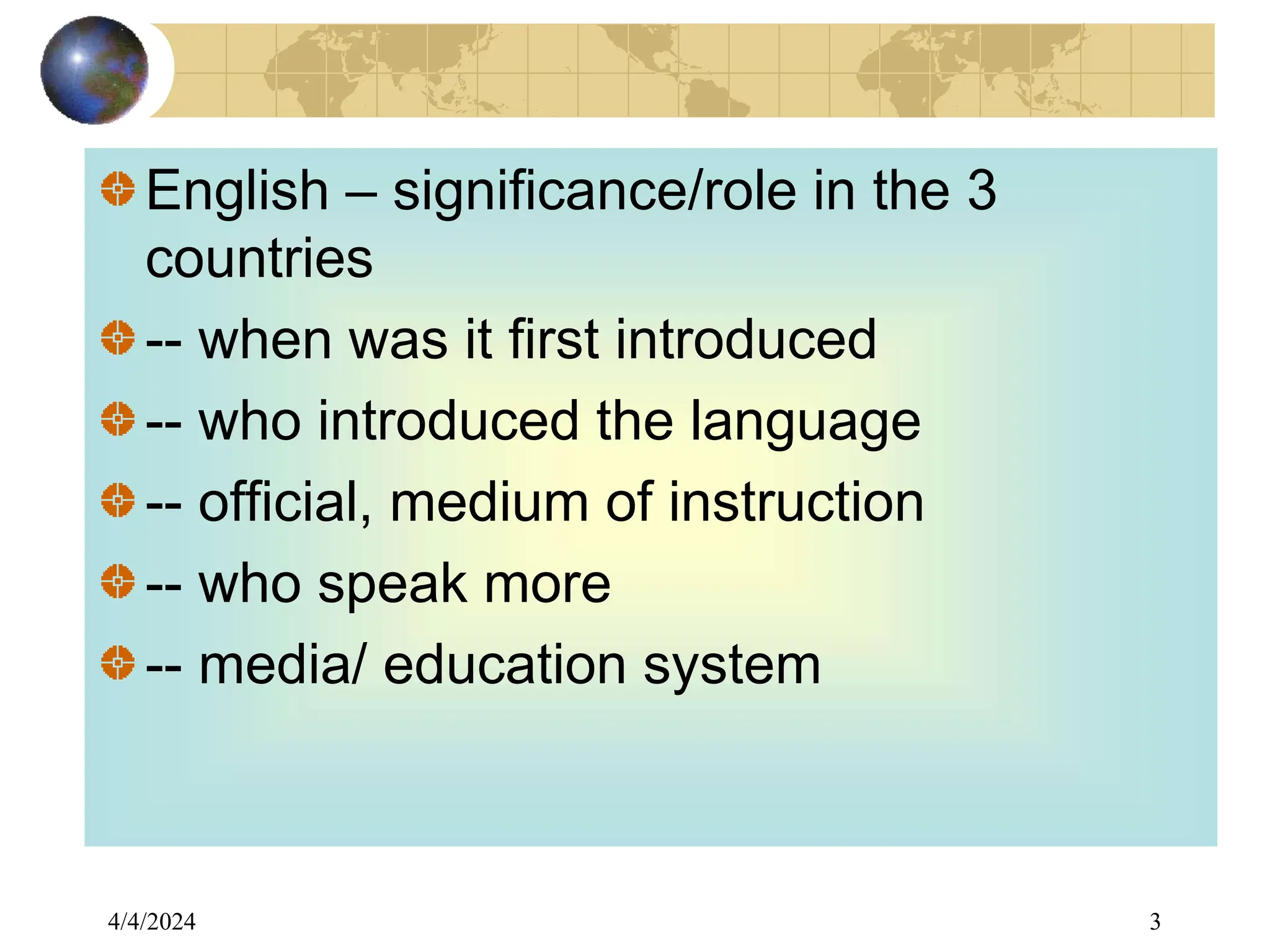 Language Planning and Education in Singapore and Malaysia | PPT