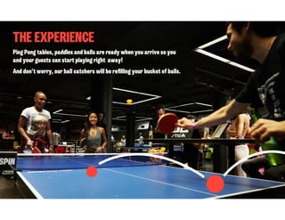 SPiN, A Ping Pong Social Club #WEARESPiN | PPT