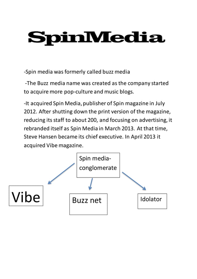 Spin media | PDF