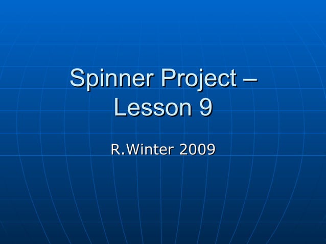Year 10 Engineering - Lesson 9 - Spinner Project | PPT | Woodworking ...