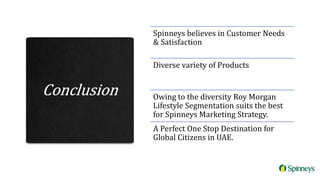 Spinneys Case Study | PPTX