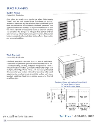 Spinning Rotary Cabinet Specs | PDF