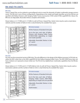Spinning Rotary Cabinet Specs | PDF