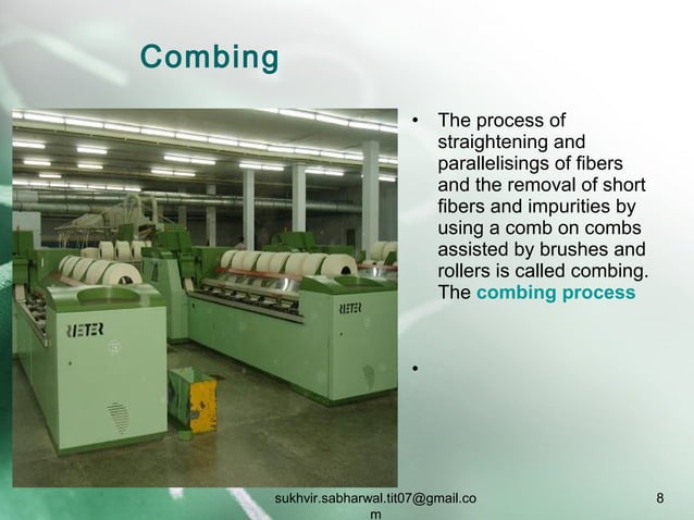 Spinning Presentation By Sukhvir Sabharwal | PPT