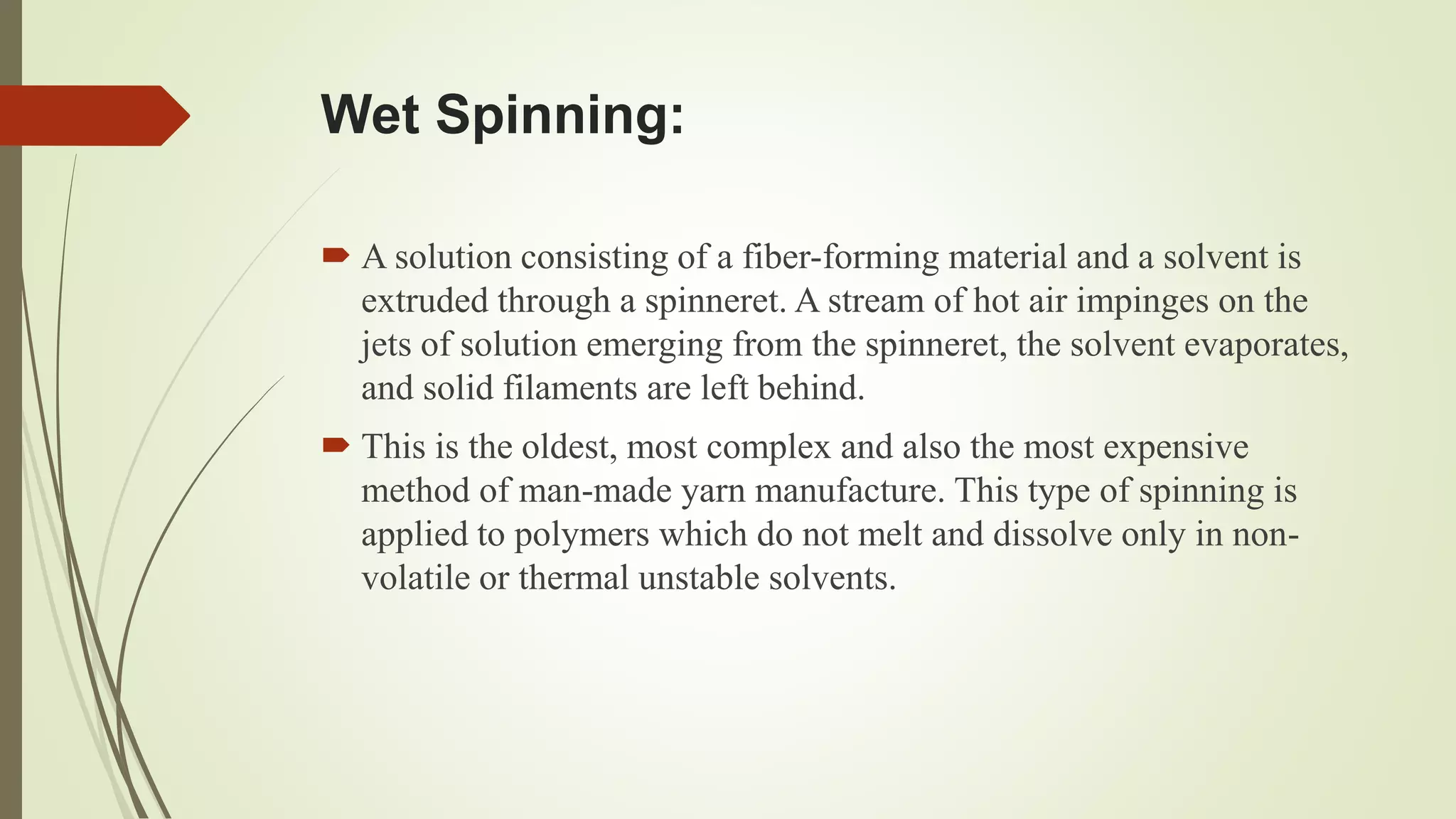 Spinning process | PPTX
