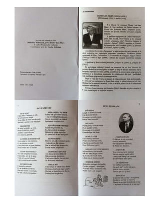 Revista Spinul nr 34 aprilie-iunie | DOC