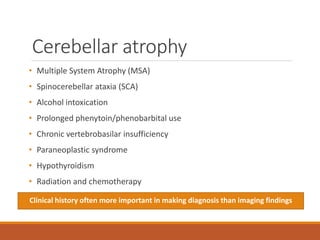 Spinocerebellar ataxia | PDF