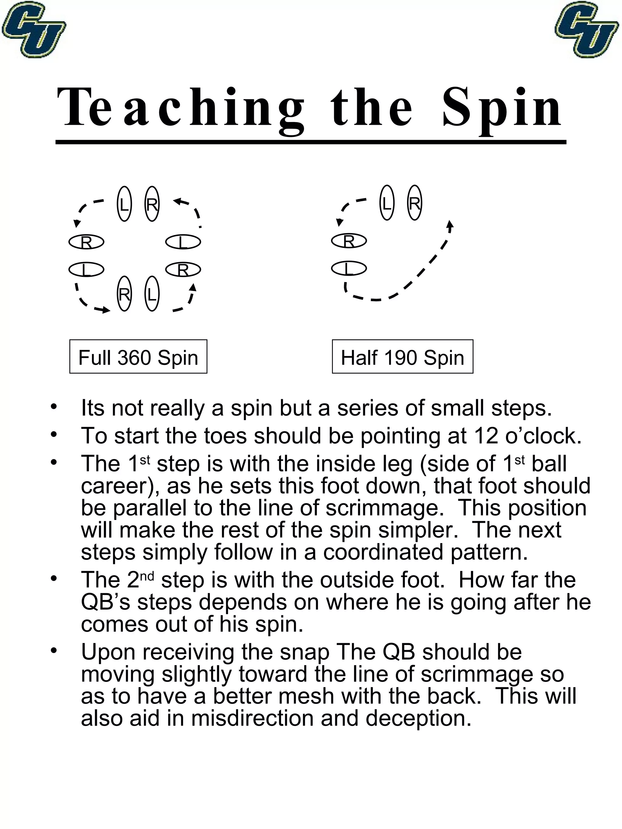 Spin Offense Playbook | PPT