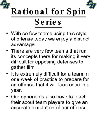 Spin Offense Playbook | PPT