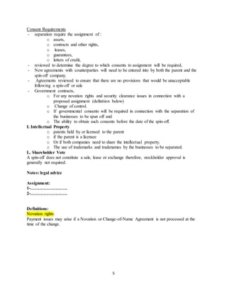 Spin offs .saudi arabia | PDF