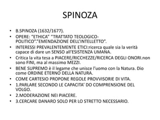 Spinoza e hobbes | PPTX